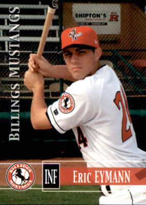 2005 Billings Mustangs Grandstand #22 Eric Eymann Omaha Nebraska ...