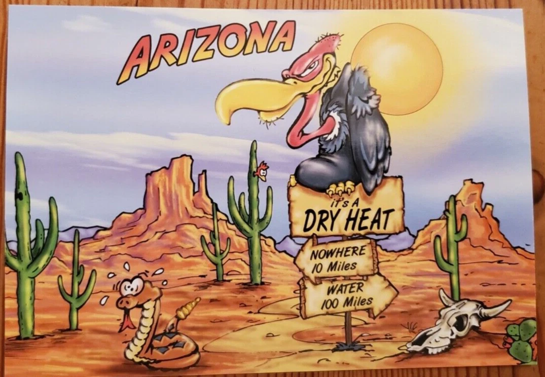 Funny Desert Cartoon