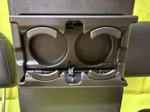 2011-13 FORD EDGE SEL FRONT & REAR HEADRESTS W/CUPHOLDERS SET OF 5 OEM ...