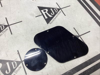 Genuine Gibson USA Les Paul Back Control Cavity Covers Switch Plate ...