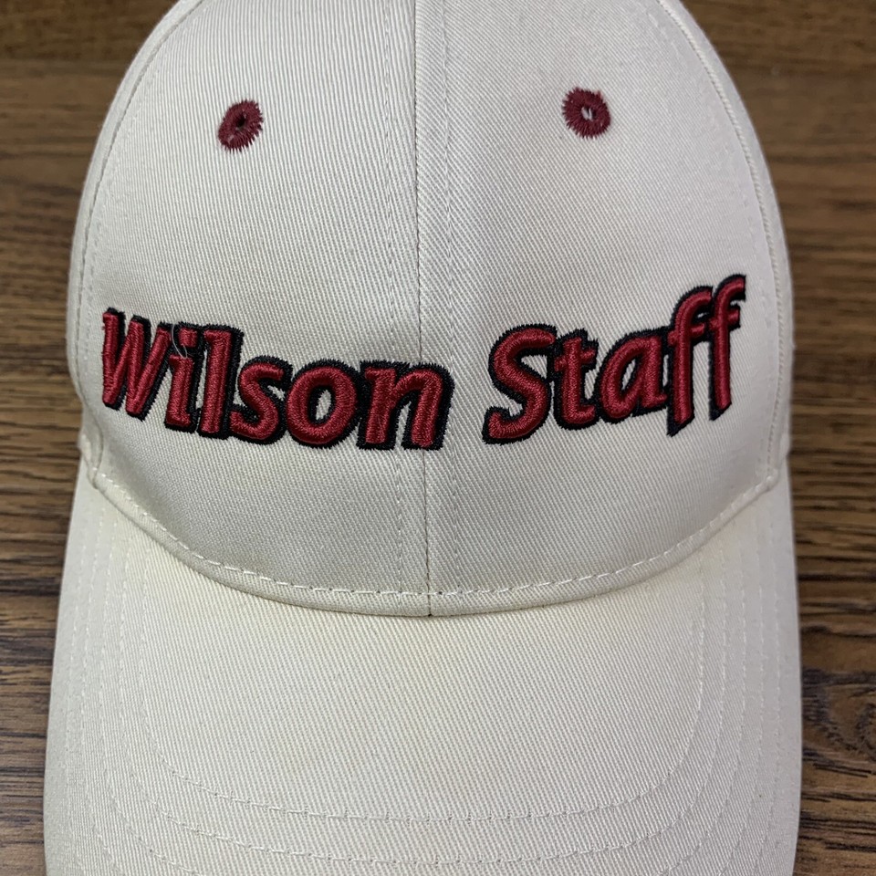 Wilson Staff Authentic Golf Gear Adjustable Hat Cap OSFM | eBay