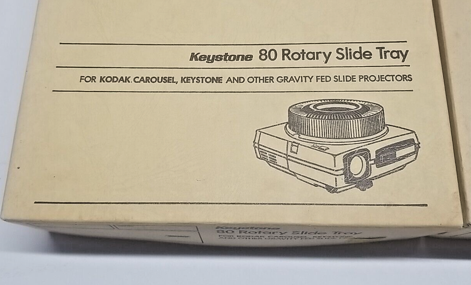 Keystone Carousel Eastman Kodak Company 80 Rotary Slide Tray Gravity ...