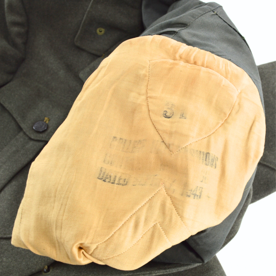 WWII WW2 1943 USMC Marine Corps 3rd Marine Division Wool Uniform Jacket ...