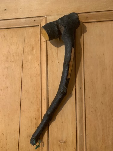 Handcrafted Hammerhead Irish Blackthorn Shillelagh Stick aprox. 42cm | eBay