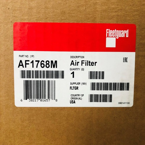 FLEETGUARD AF1768M AIR FILTER/ P181080, P182080, CA2548, LAF9000 ...