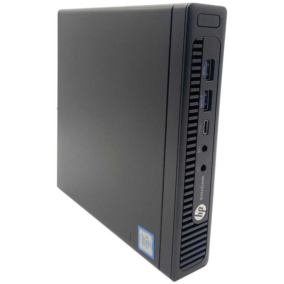 HP 800 G2 Mini Computer 24" LCD 1TB SSD 8GB RAM Core I5 Windows 10 1 ...
