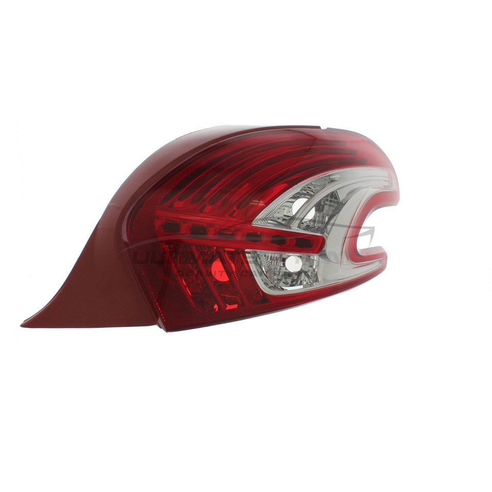 Peugeot 208 Rear Light 2012-2015 LED Tail Lamp Back Lens Drivers Side ...