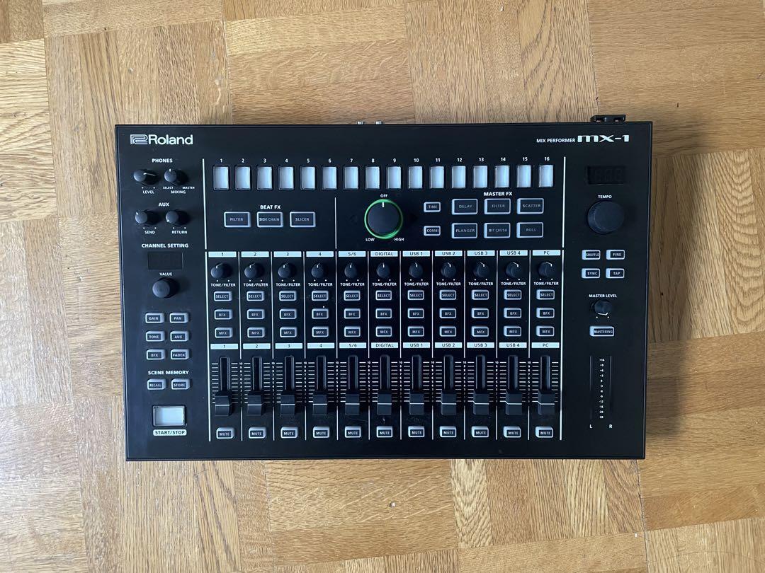 ROLAND MX-1 AIRA Mix Performer Digital Mixer 18 Channels Analog Digital ...