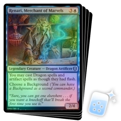 FOIL RENARI, MERCHANT OF MARVELS X4 Commander Legends: Battle For ...