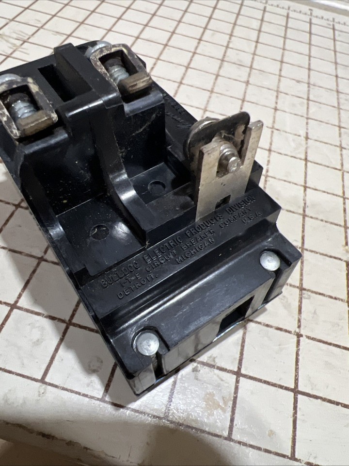 P1515 Pushmatic Bulldog ITE Gould 1515 Twin Duplex BREAKER 15 Amp No ...