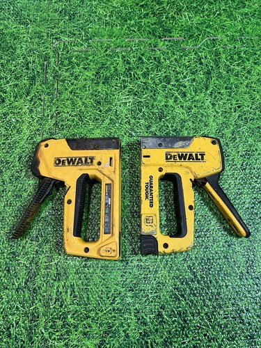 2 DEWALT DWHTTR130LH HEAVY-DUTY COMPACT STAPLER STAPLE GUN | eBay