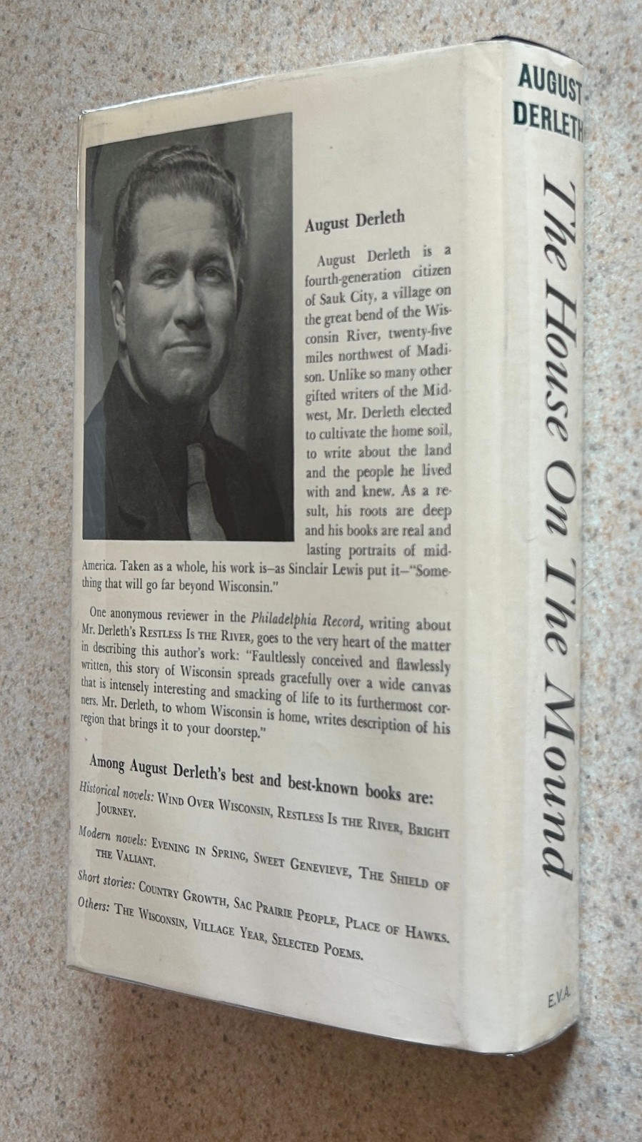 August DERLETH -- House On The Mound (Arkham House) -- 1973 1st Edition ...