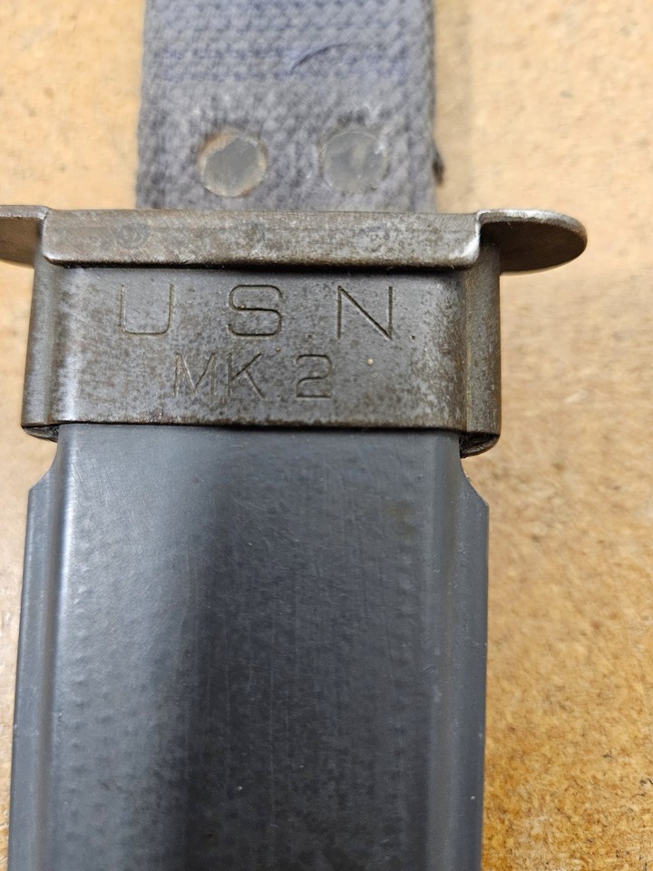 CAMILLUS US NAVY USN MK2 KNIFE WITH NORD 4723 SHEATH | eBay
