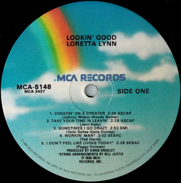 Loretta Lynn, Lookin' Good, (LP, Album, Glo), NM or M-, 3976463020 | eBay
