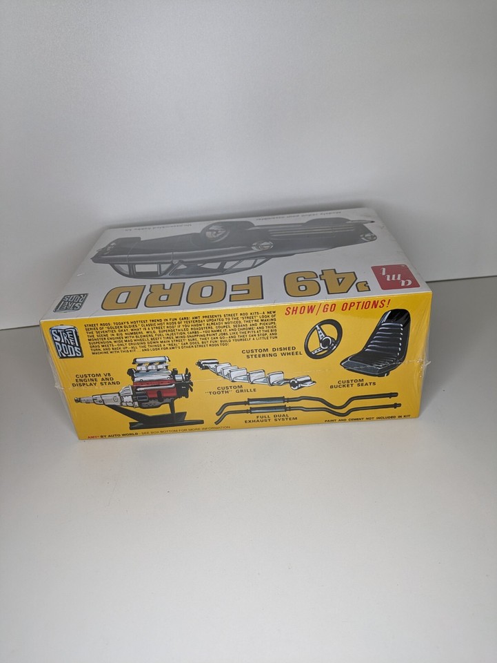 AMT Street Rods '49 Ford Custom Coupe 1/25 Model Kit #601 - FACTORY ...