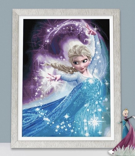 Disney Princess FROZEN ELSA MAGIC Diamond Dotz Painting Art Kit 58 x ...