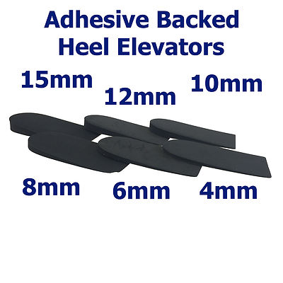 TALARMADE ADHESIVE BACKED EVA INSOLE HEEL ELEVATORS LIFTERS RISERS - 6 ...