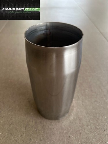 CATALYTIC CONVERTER SHELL 3 1/2" - STAINLESS STEEL - SMALL ROUND BODY ...