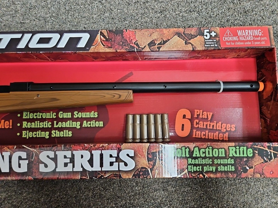 Sunny Days Entertainment Maxx Action 30" Toy Bolt Action Rifle with ...