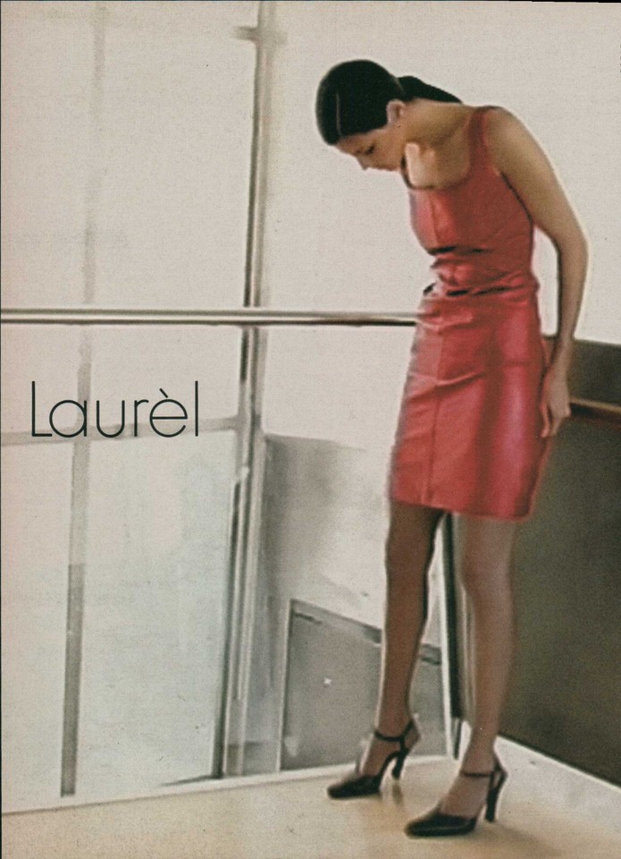 LAUREL Magazine Print Ad Advert Sexy long legs high heels shoes 1990s ...
