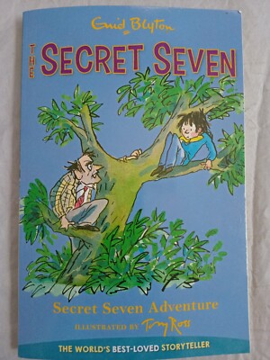 Secret Seven Adventure by Enid Blyton paperback novel Free Shipping ...