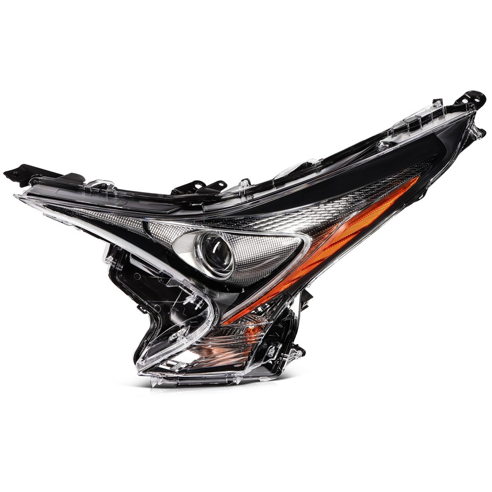 Black Fit For Toyota Prius 2016 17 2018 LED DRL Headlights Assembly LH ...