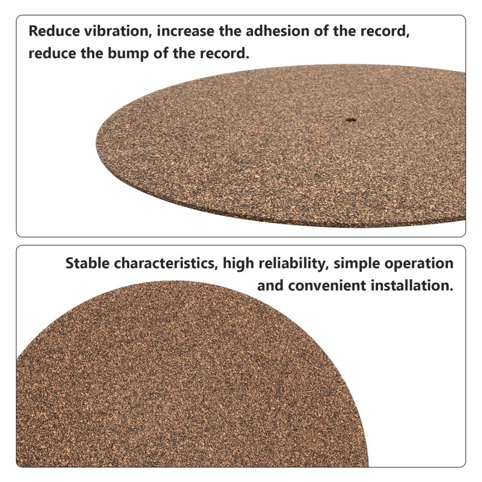 Turntable Platter Mat Vinyl Protective Pad Record Slipmats for Player ...