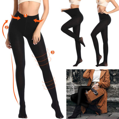 Women Anti-Cellulite Leg Shaper Slimming Tights Stocking Compression ...