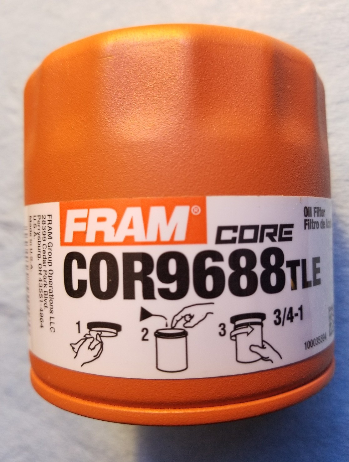 Fram COR9688TLE - cross reference oil filters | oilfilter ...