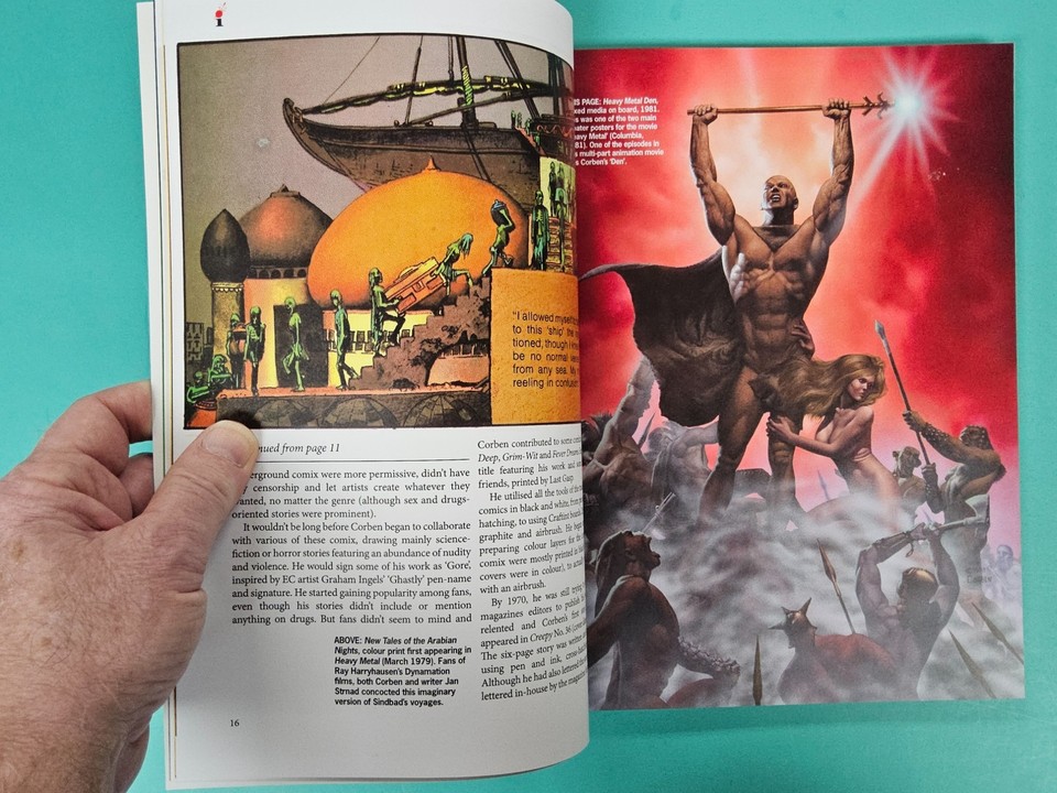 RICHARD CORBIN Art ILLUSTRATORS Mag #42 George Wilson GOLD KEY Covers ...