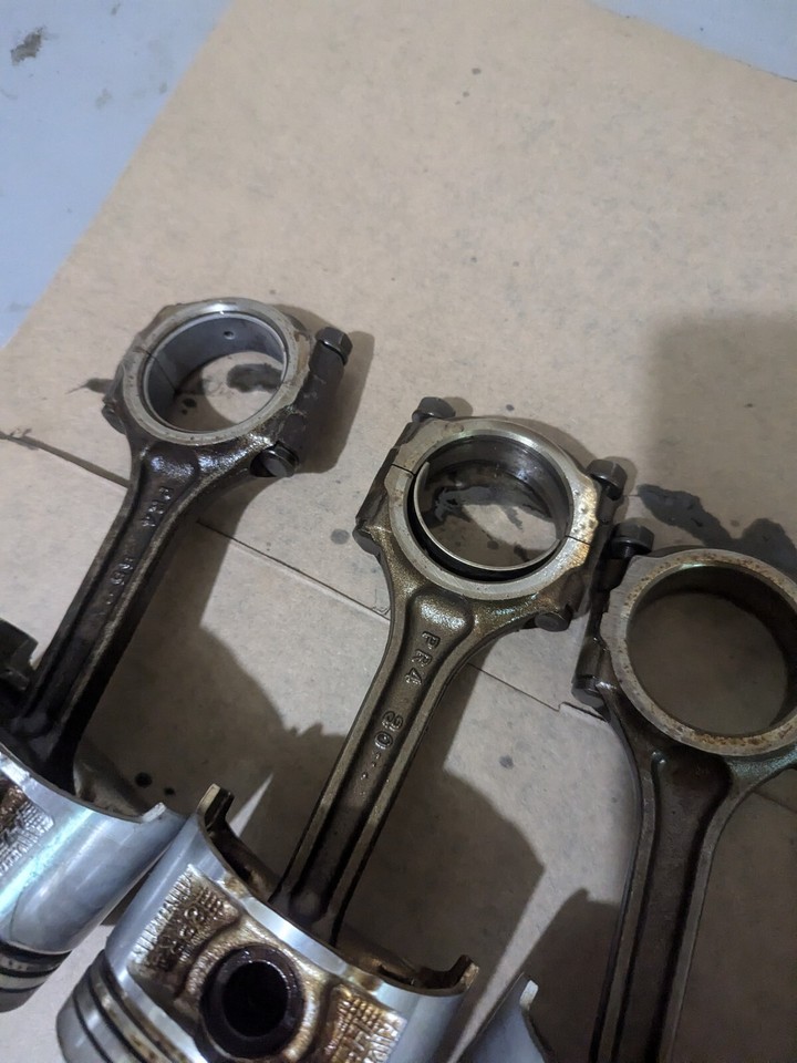 94-01 Acura Integra B18B1 pistons and connecting rods B18 motor PR4 OEM ...