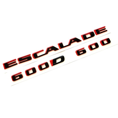 3Pack Escalade 600 600D Emblem Badge 84787581 23440294 84740919 fits ...