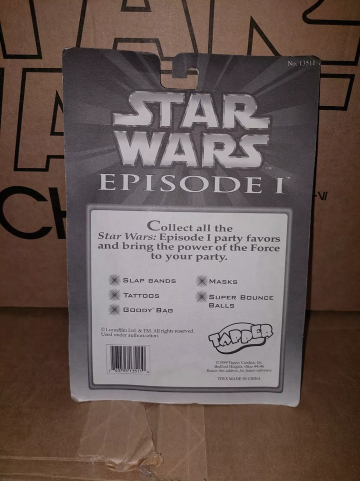 STAR WARS EPISODE I: PHANTOM MENACE - SUPER BOUNCING BALLS - 1999 ...