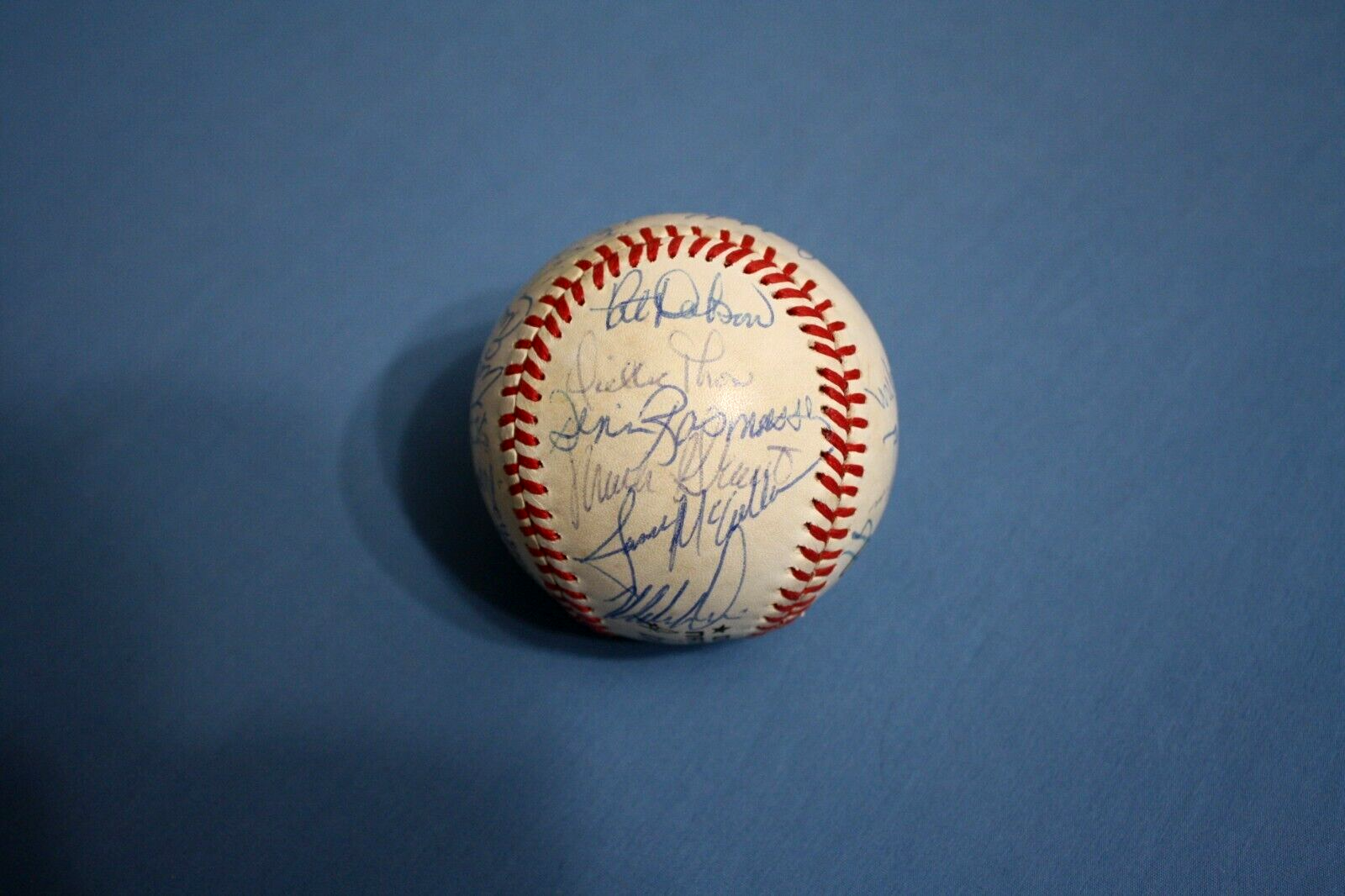 1988 San Diego Padres team autographed baseball 30 sigs ex-mt with Tony ...