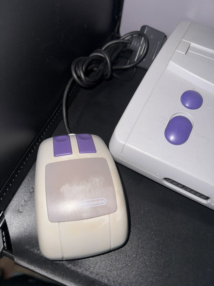 Snes Mini Original With Mouse Pad And Mouse Remote | eBay