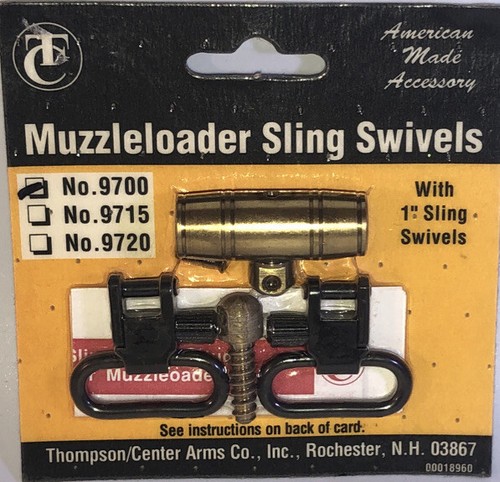 New Thompson/Center Arms #9700 Muzzleloader Brass Sling Swivels-SHIPS N ...