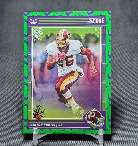 Clinton Portis Green Bats 2024 Score A Treat Football #288 Washington ...