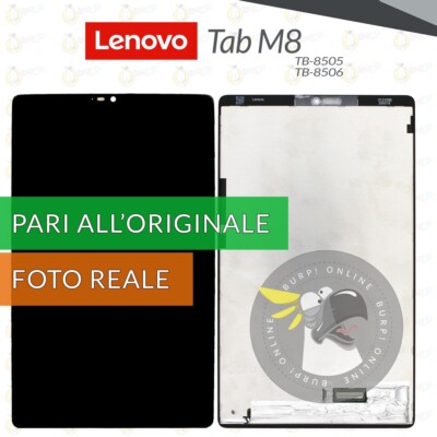 DISPLAY LENOVO TAB M8 TB-8505X 8505 TB-8506X LCD TOUCH SCREEN SCHERMO ...
