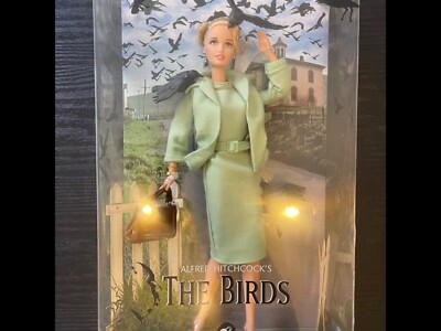 Barbie 2008 Alfred Hitchcock's The Birds Collector's Doll NIB Black ...