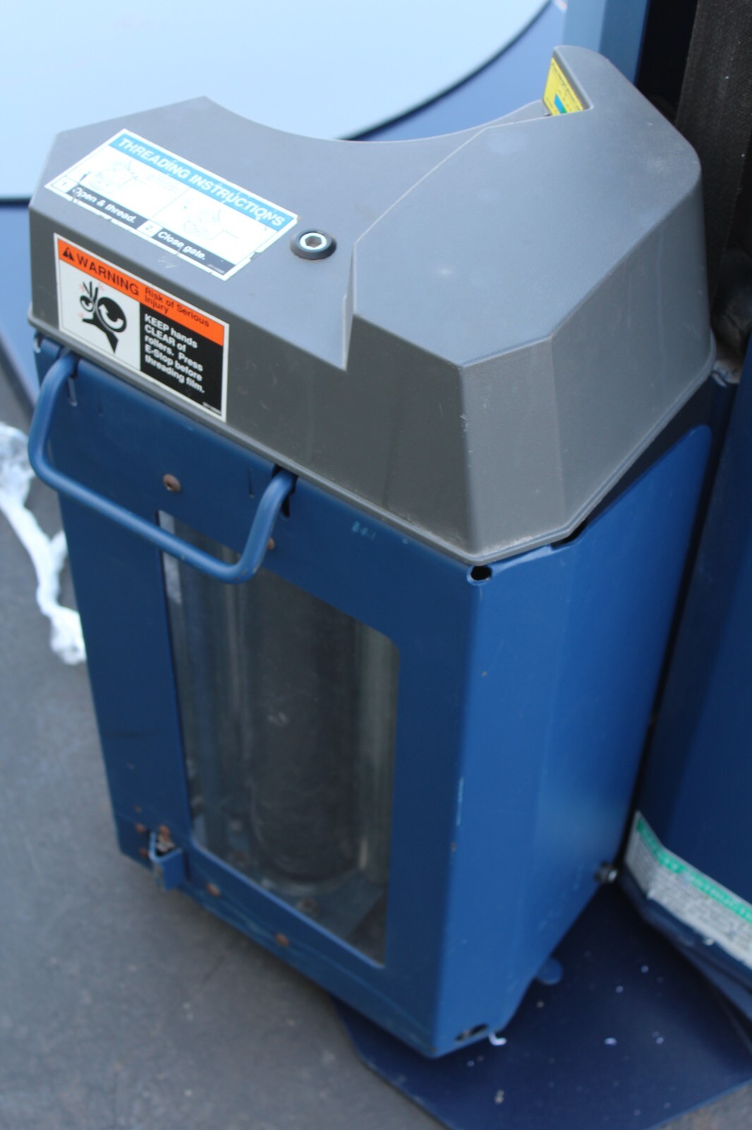 LANTECH Q-300 SEMI-AUTOMATIC STRETCH WRAPPER | eBay