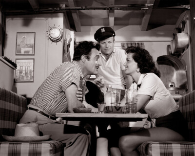 Gilbert Roland, Jane Russell, Richard Egan - Underwater! (1955) - 8 1/2 ...