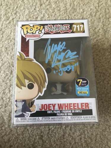 Signed Joey Wheeler Funko Pop Wayne Grayson Autograph 7BAP w/ JSA ...