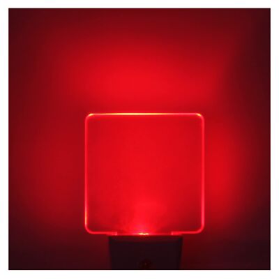Red Night Lights Plug In 2 Pack 0.5w Red Light Night Light With Dusk To ...