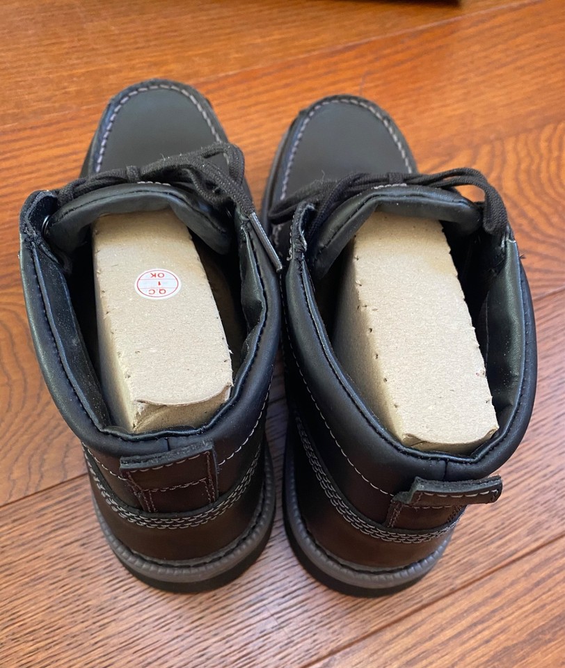 NEW Timberland Grantly Moc Toe Chukka Boots Black Full Grain Leather ...