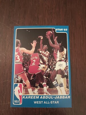1983 Star NBA All-Star Game #14 Kareem Abdul-Jabbar (NM-MT) | eBay