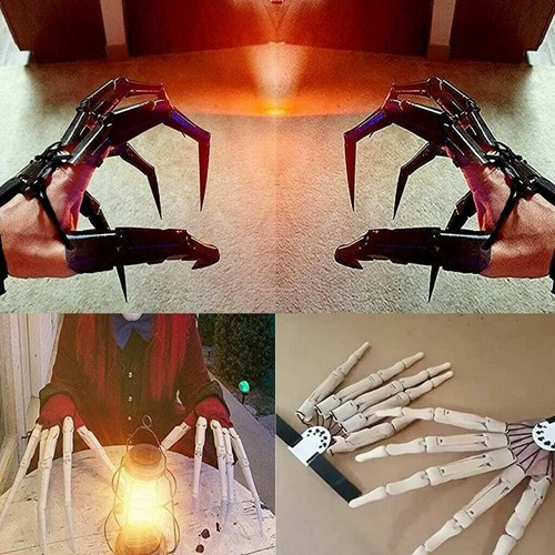 Halloween Articulated Fingers 3D Printed Articulated Finger Extensions ...