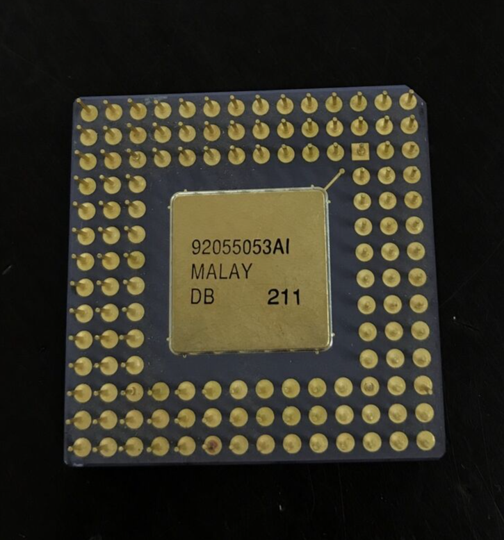 Vintage Intel i386 DX A80386DX-25 IV 25MHz SX543 CPU Processor -- USED ...