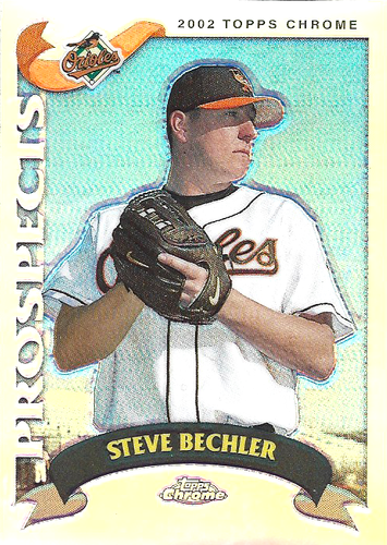 2002 Topps Chrome Traded & Rookies #T121 Refractor Steve Bechler ...