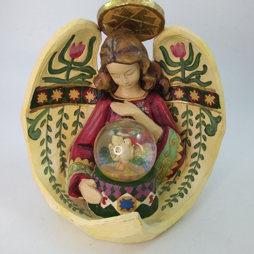 Winterland Collection 2008 St Nicholas Square Angel with Snow Globe and ...