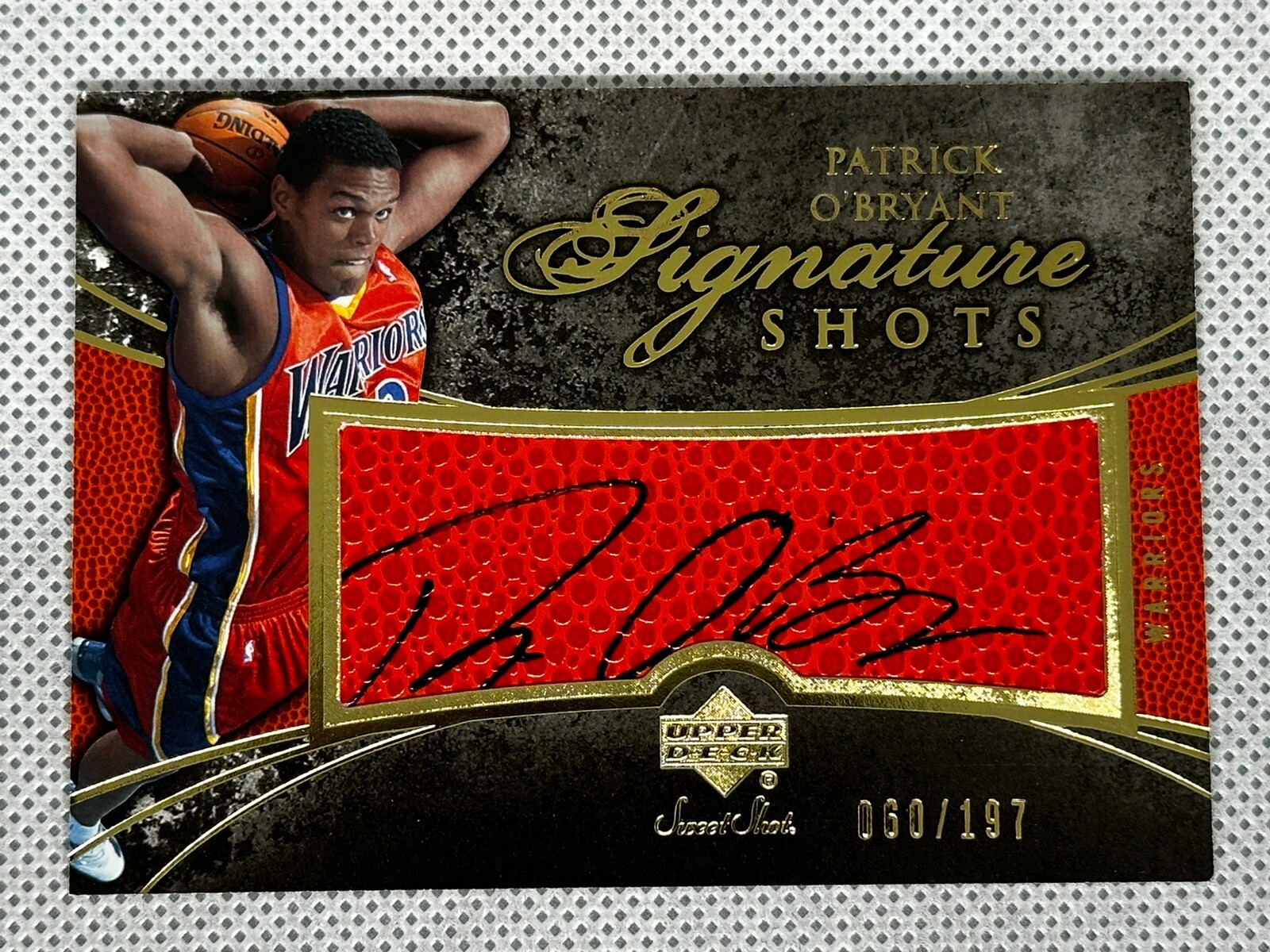 Patrick O'Bryant 2007-08 Upper Deck Sweet Shot Signature Autograph Auto ...